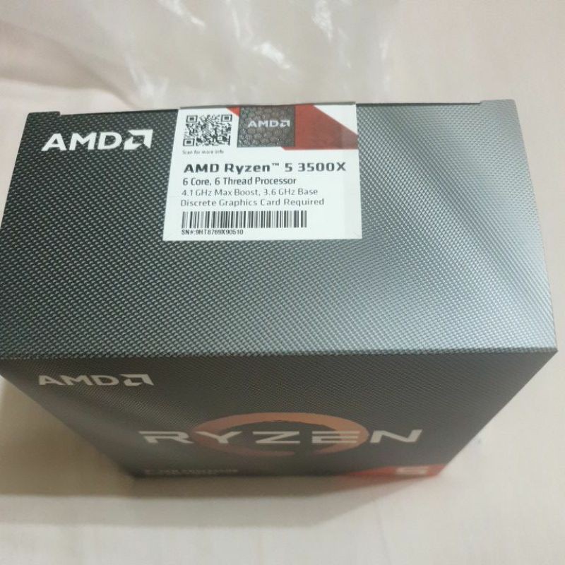 AMD 銳龍Ryzen 5 3500x cpu | 蝦皮購物