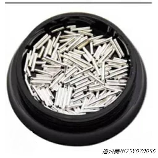 指妍美甲070056 金/銀短金屬棒 台灣現貨四光面美甲金屬棒 長條合金飾品 美甲直棒 實心棒 金銀棒 美甲飾品 粗細棍 | 蝦皮購物