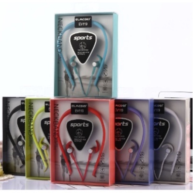 全新 ELMCOEI EV119 運動耳機 頸型設計 隨身攜帶運動耳機 頸掛式耳機 麥克風高清雙耳立體耳機 贈禮 禮物 | 蝦皮購物