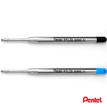 PENTEL Sterling 不鏽鋼原子筆 KFLT8 筆芯(適用：B460、B610、Sterling原子筆替芯) | 蝦皮購物