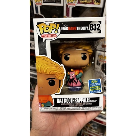 Funko Big Bang Raj Koothrappali 2019 SDCC限定/生活大爆炸 | 蝦皮購物