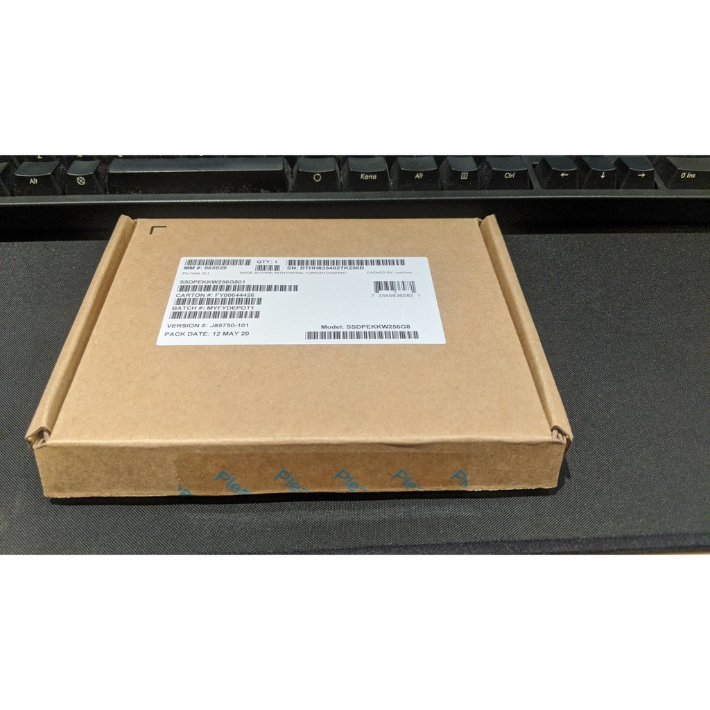 全新 Intel 760P 256G M.2 SSD 固態硬碟 RMA 全新品 原廠 盒裝 非二手 | 蝦皮購物