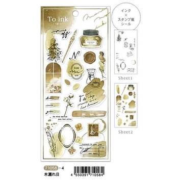 *激動小鹿* 日本 Q-LiA TO Ink 貼紙 透明貼紙 日本貼紙 Q-LIA | 蝦皮購物