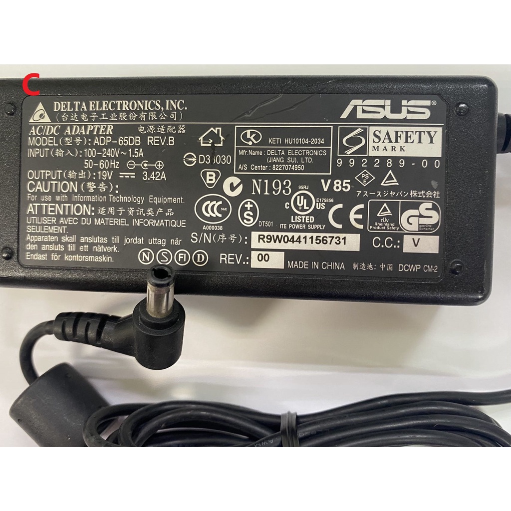 二手DELTA電源供應器 19V 3.42A ADP-65WH BB ADP-65DE B ADP-65DBREV | 蝦皮購物