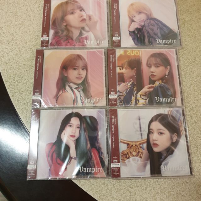 IZ*ONE日本三單「Vampire」WIZ*ONE盤單封版 | 蝦皮購物