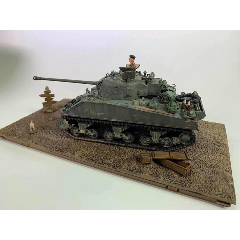 【模王 現貨】FOV M4 螢火蟲 英軍 雪曼 Sherman Firefly 比例 1/32 部分合金完成品 | 蝦皮購物