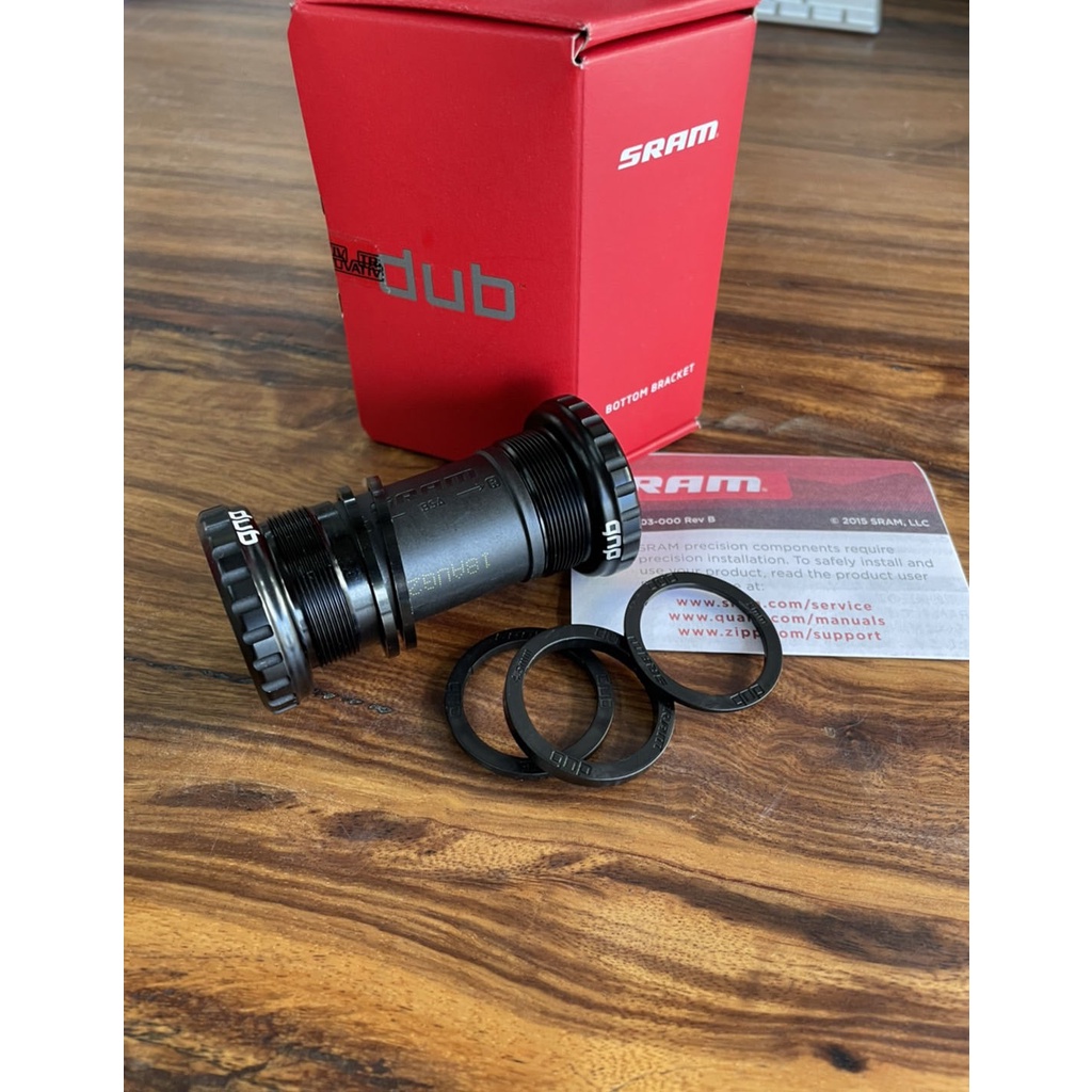 ~騎車趣~SRAM DUB BSA 68 73 ROAD WIDE 五通 外掛BB | 蝦皮購物