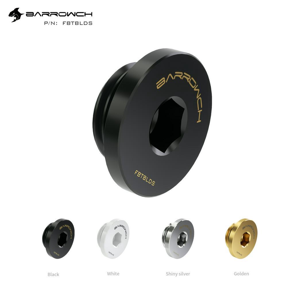 BARROWCH FBTBLDS 內六角塞 G1/4'' 超薄塞止水管接頭黑色/銀色/金色/白色塞 | 蝦皮購物