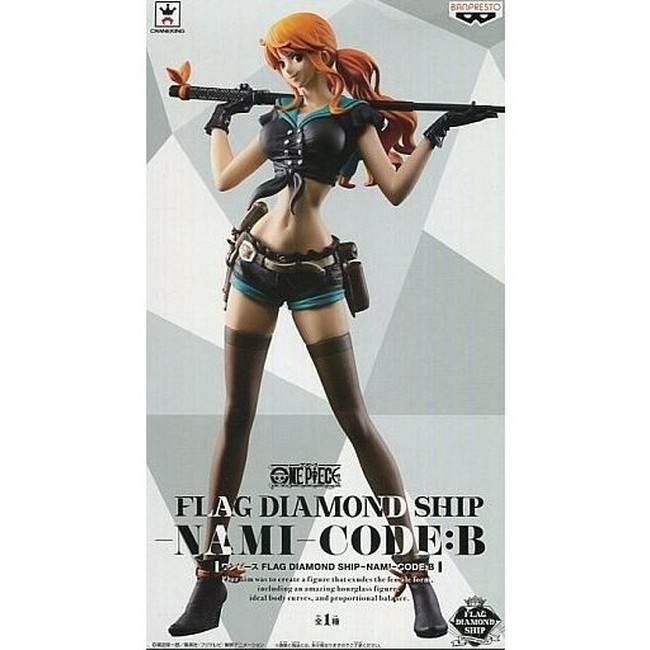 [玩具之箱] 代理版 BANPRESTO 海賊王 FLAG DIAMOND SHIP FDS 娜美 CODE:B 景品 | 蝦皮購物