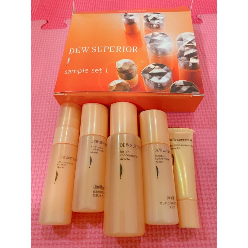（全新盒裝Kanebo Dew superior 佳麗寶旅行組 | 蝦皮購物