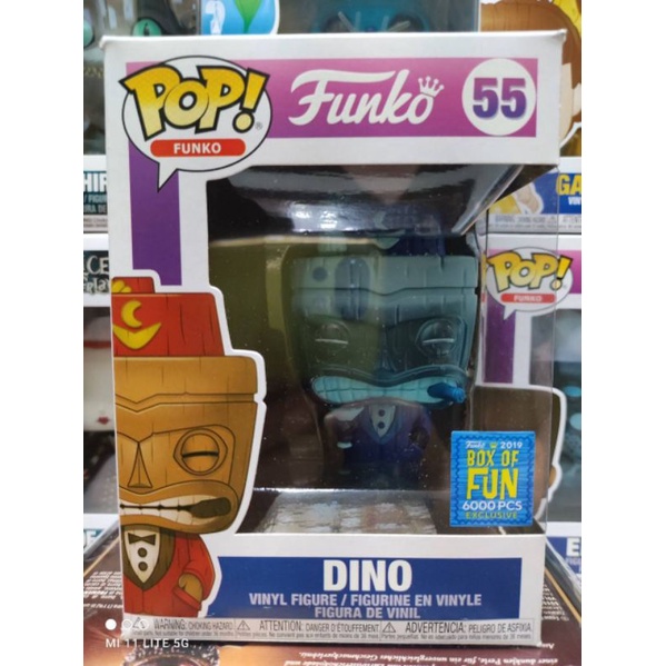FUNKO POP 正版 55 木雕 DINO 6000體限定 BOX OF FUN 原創 系列 | 蝦皮購物