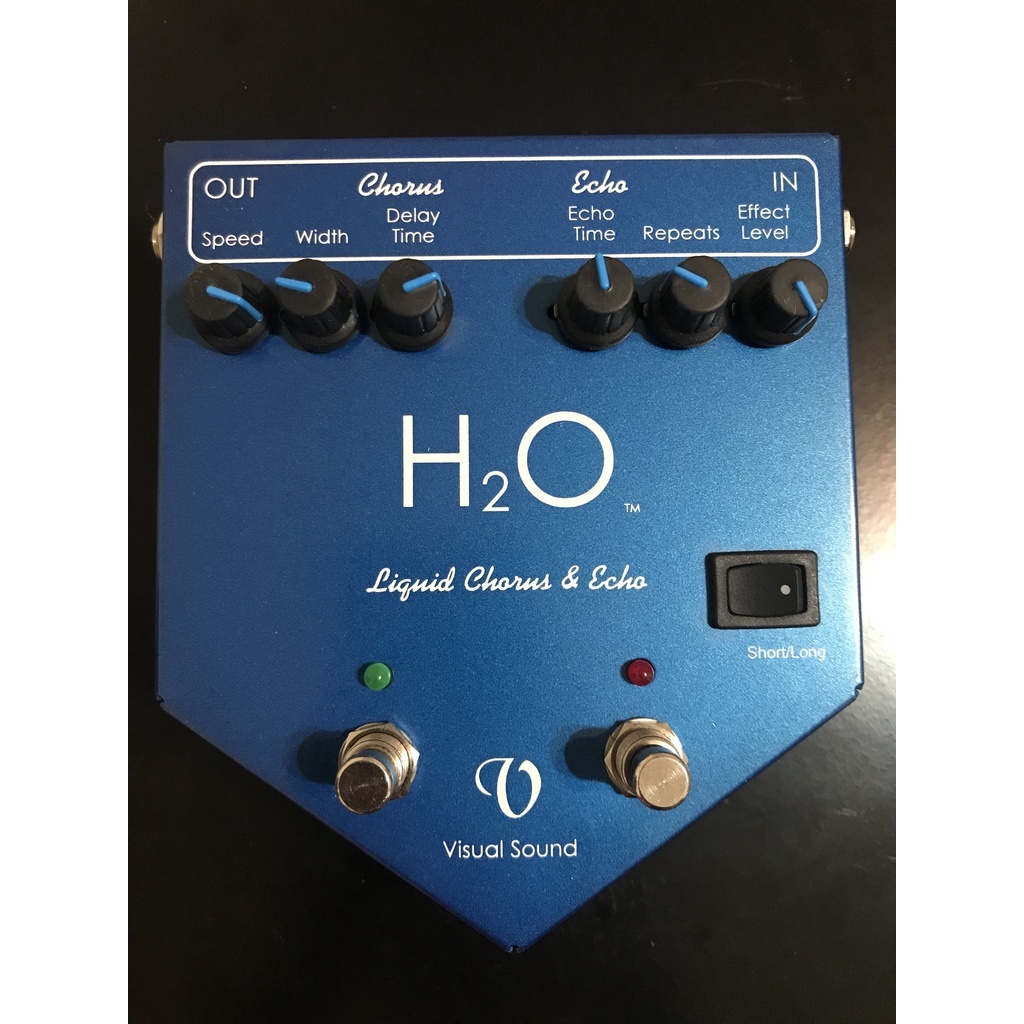 Visual Sound H2O Liquid Chorus and Echo合聲 & 延遲音效果器 | 蝦皮購物