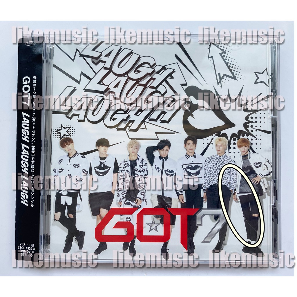 💥絕版💥GOT7 官方 日版 日單 Laugh Laugh Laugh JB 在範 小卡/ Mark 王嘉爾 珍榮 | 蝦皮購物