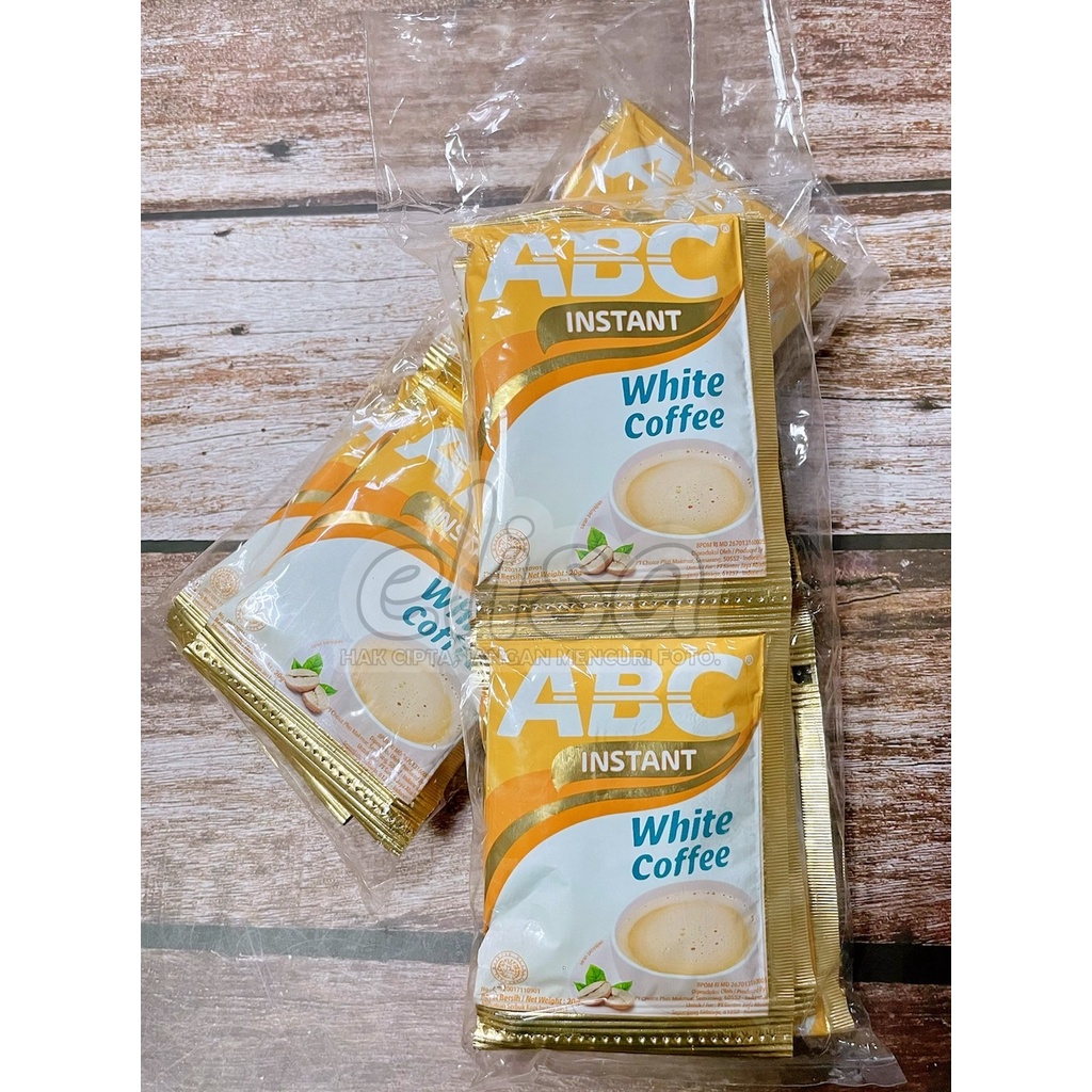 ABC INSTANT WHITE COFFEE 即溶白咖啡 | 蝦皮購物