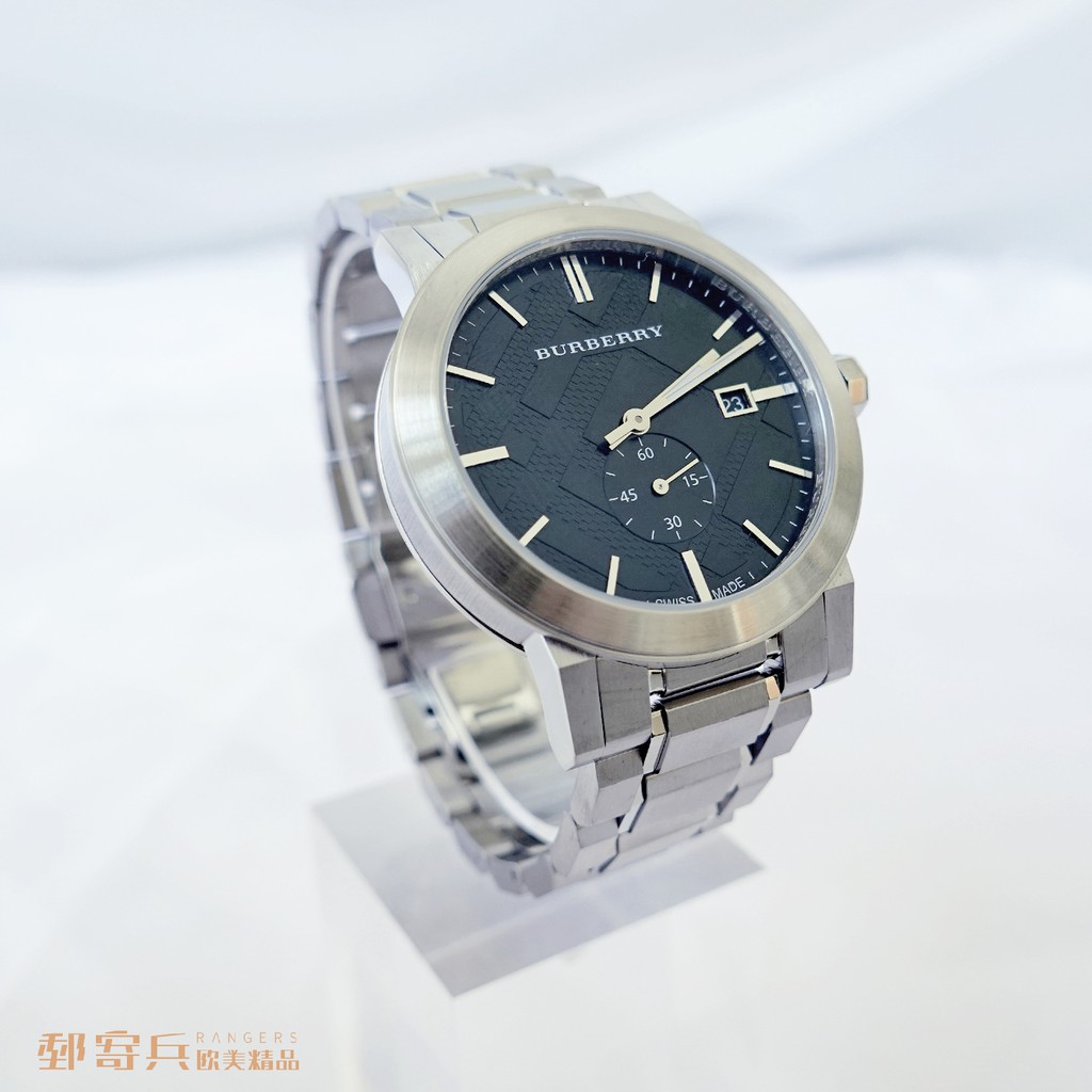 郵寄兵．現貨 BURBERRY 手錶 BU9901 男用 鋼錶帶 822138044295 | 蝦皮購物