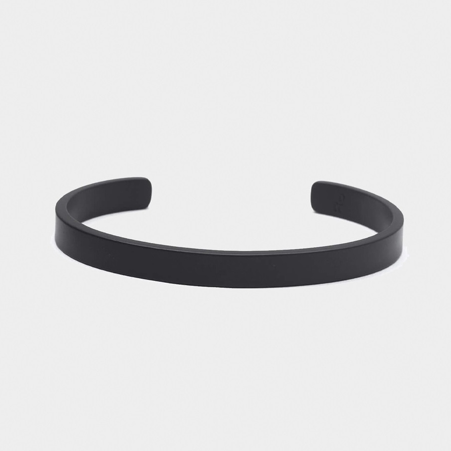 (Wings Select) Recovery 7mm C形手鐲-鋼製 (霧黑) 手環 手鍊 鋼 穿搭 個性 簡約 | 蝦皮購物