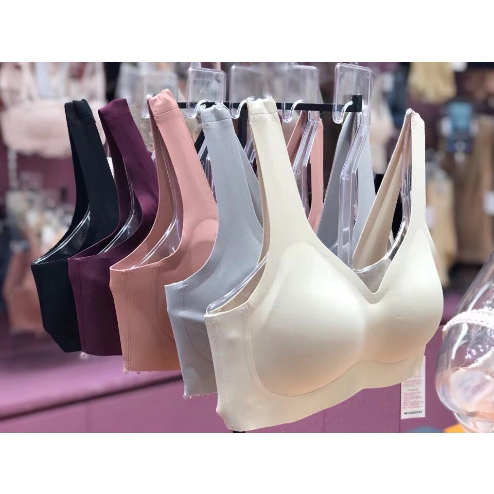 簡單點♾️*現貨*正韓空運Your123 超舒適無痕無鋼圈內衣 多贈組薄點胸墊 S-XXL (5色)#433 | 蝦皮購物