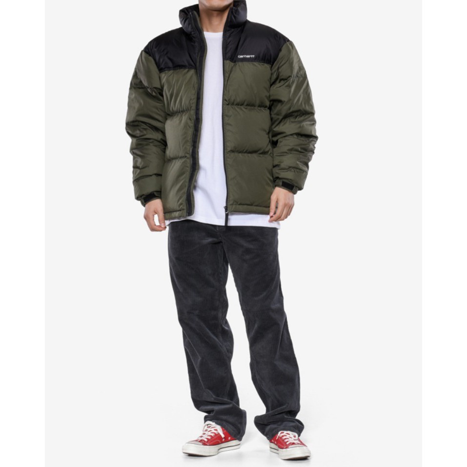 現貨 CARHARTT WIP LUMI JACKET 羽絨外套 正品 防風 外套 羽絨 軍綠 歐洲 限定 | 蝦皮購物
