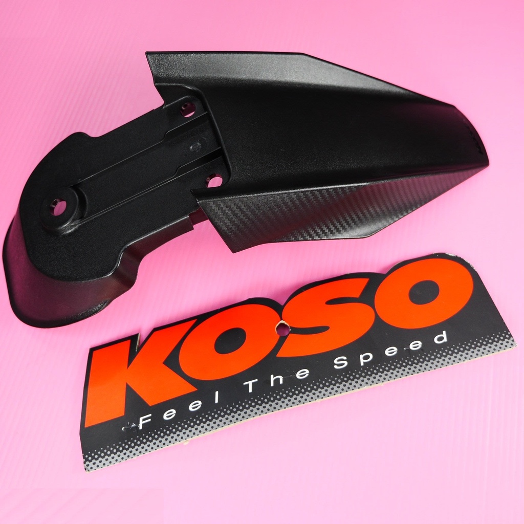 KOSO | 短版 前土除 卡夢壓花造型 前輪 土除 BWSX BWSR 水冷BWS BWS | 蝦皮購物