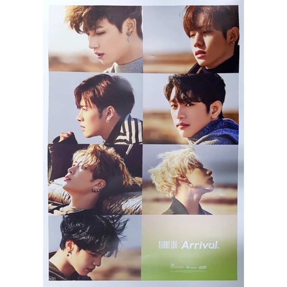 GOT7 官方海報 Flight Log:Arrival - A款 Kpop 專輯海報 收藏 | 蝦皮購物