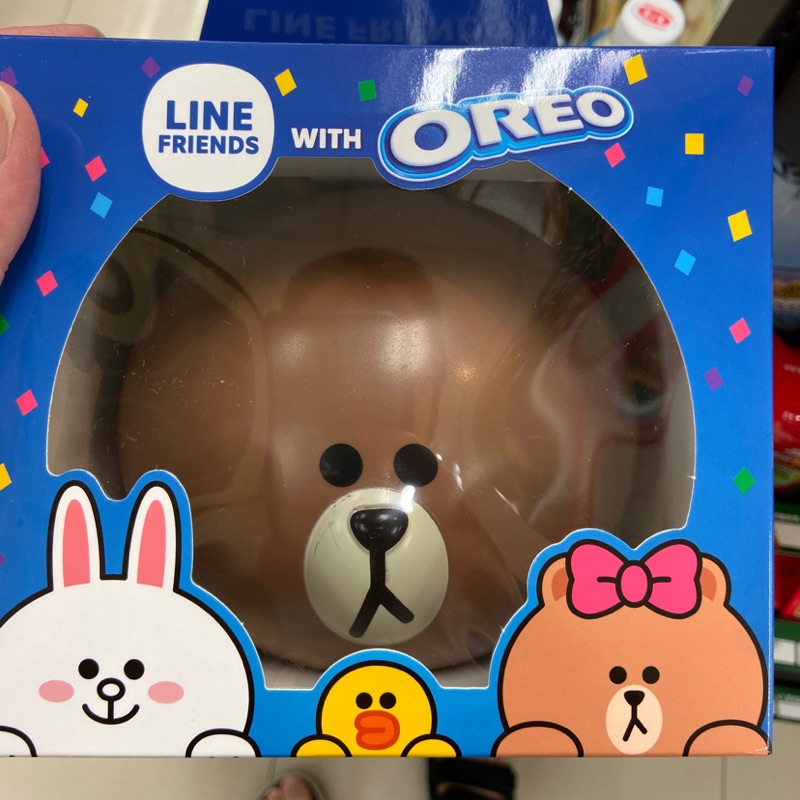 LINE FRIENDS OREO 熊大存錢筒 | 蝦皮購物