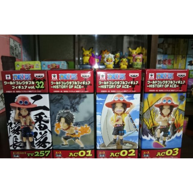 Wcf 艾斯 history of ace 全新未拆 | 蝦皮購物