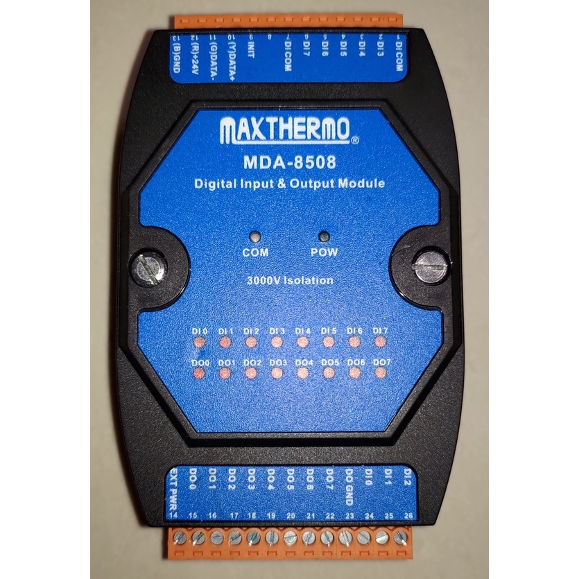 MAXTHERMO 極大國際 MDA-8508 8點數位輸入和8點數位輸出模組 | 蝦皮購物