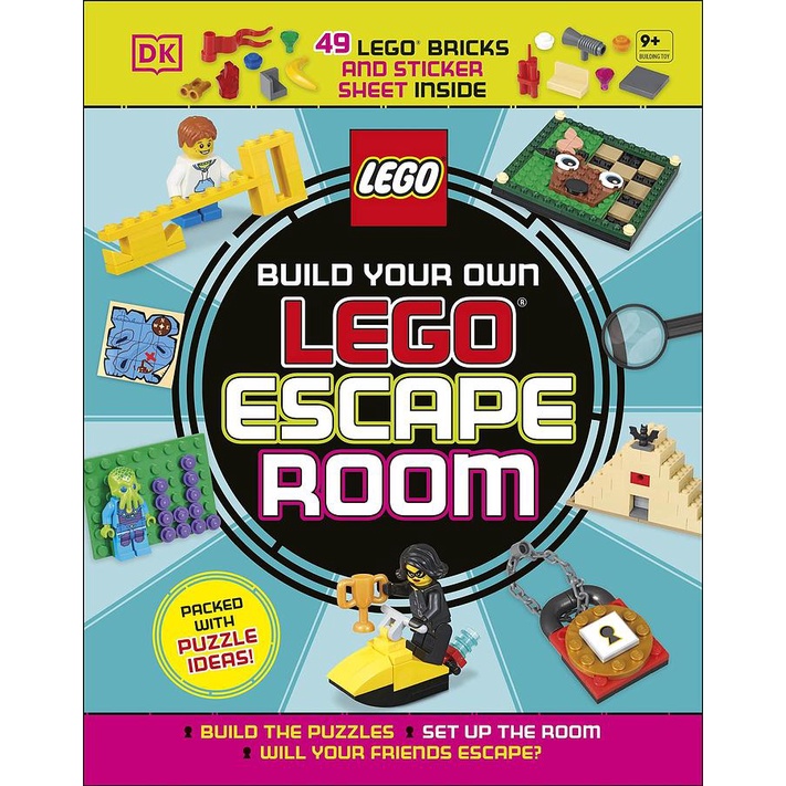 Build Your Own LEGO Escape Room/用樂高積木打造自己的密室逃脫遊戲/DK eslite誠品 | 蝦皮購物