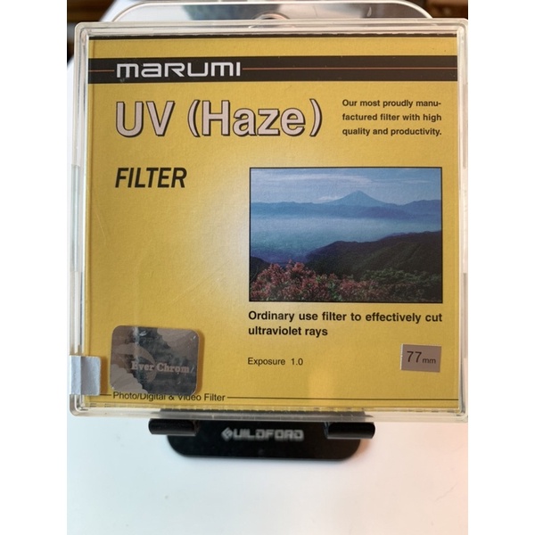 全新未拆 marumi UV (Haze) filter 77mm | 蝦皮購物