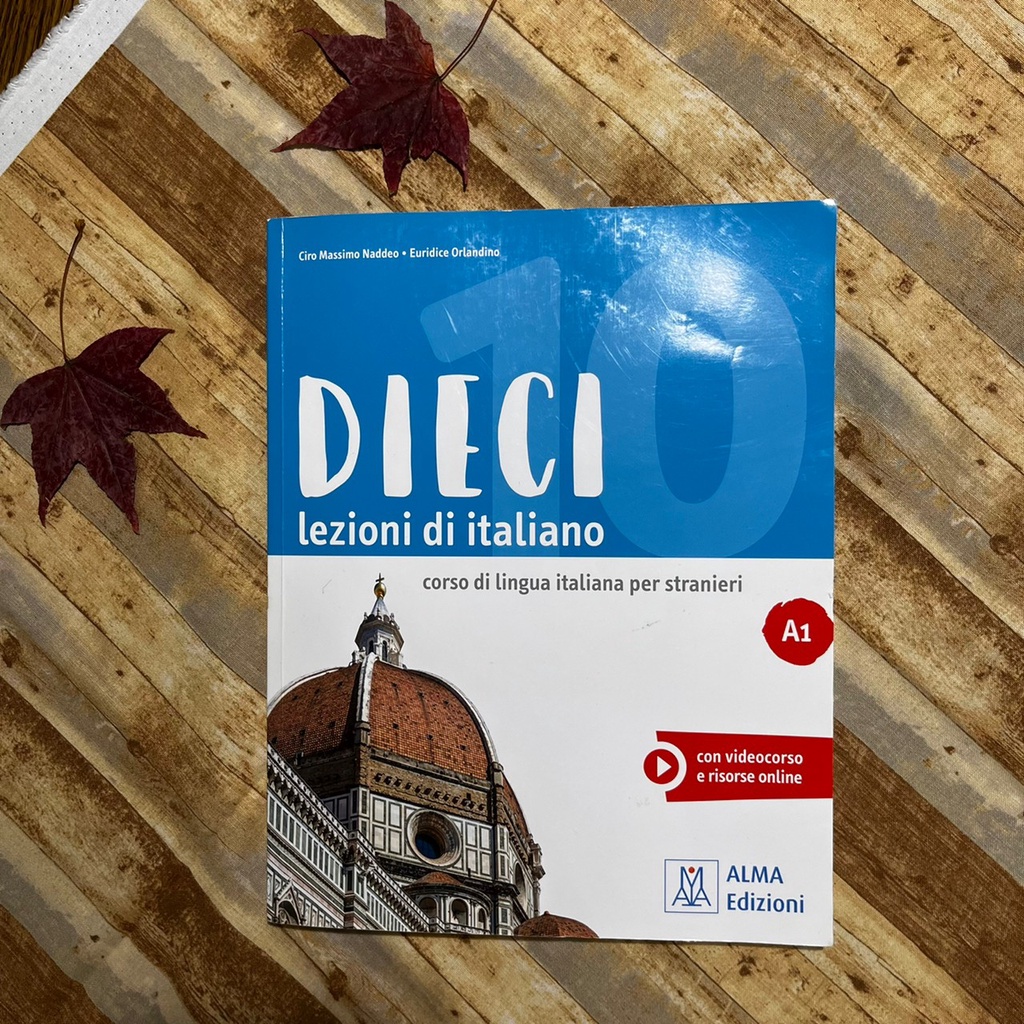 二手書｜義大利文學習 DIECI A1 | 蝦皮購物