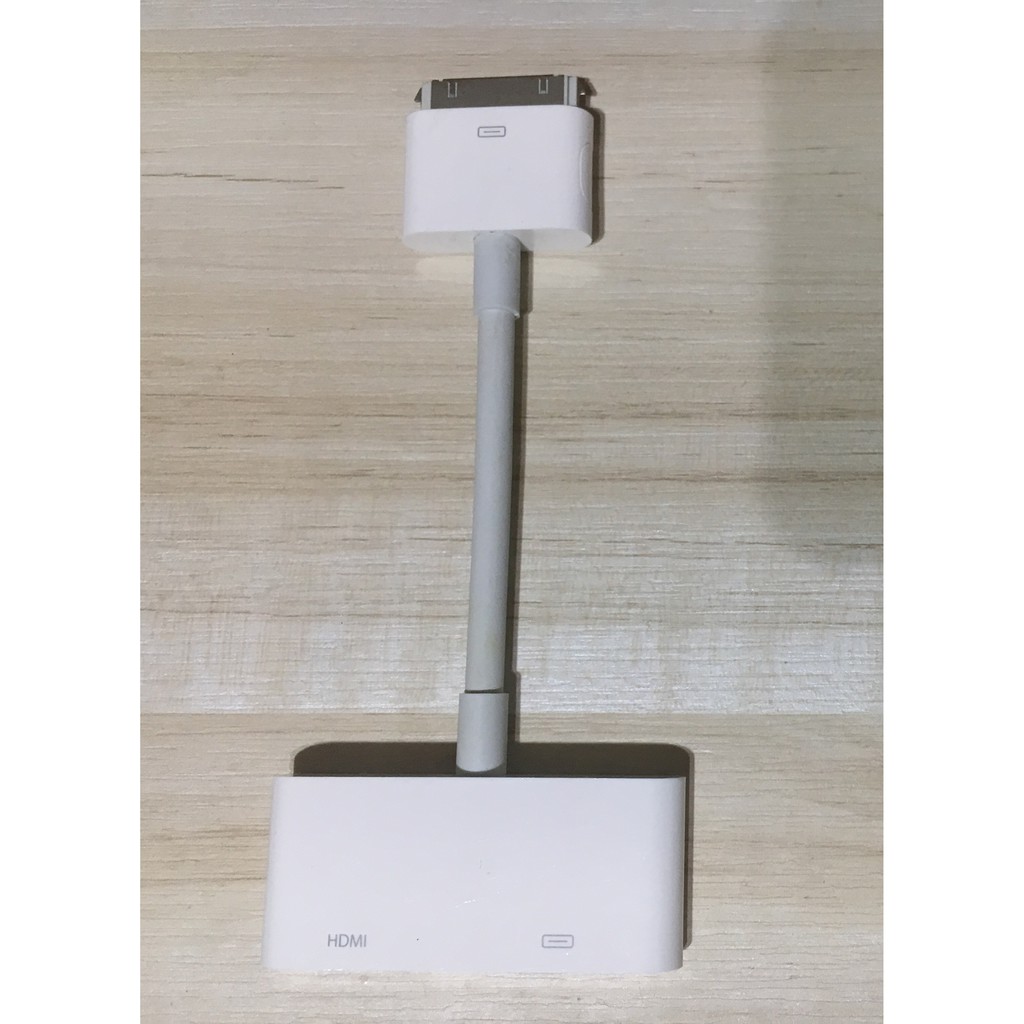 9成新 Apple Digital AV Adapter 30-pin 轉接器 A1422 蘋果 | 蝦皮購物
