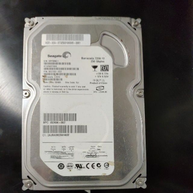 Seagate 250G hard disk | 蝦皮購物