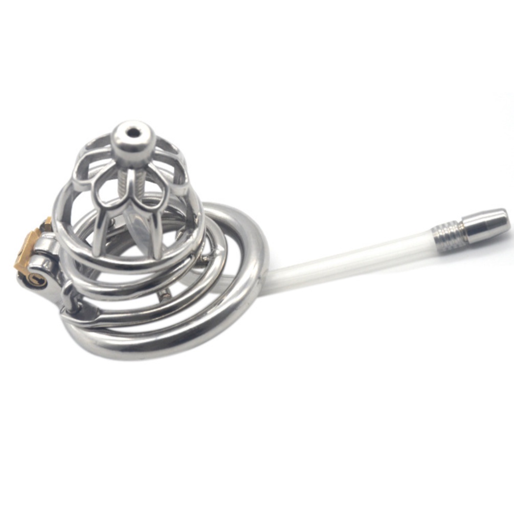 FRRK不銹鋼防脫環+導管CB鎖鏤空鳥籠 陰莖鎖 禁錮貞操鎖 禁慾防出軌 BDSM kinky 束縛 調教 虐戀情趣 | 蝦皮購物