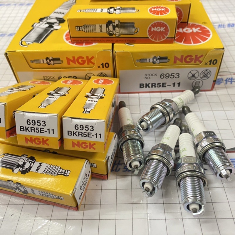 昊斯達 ˊˊ BKR5E11 日本NGK 火星塞 BKR5E-11 鎳合金 小頭 | 蝦皮購物