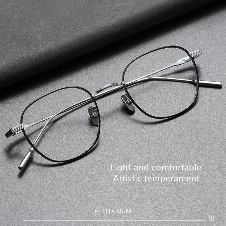 9克超輕純鈦眼鏡 藝文極簡設計風格 男女均可佩戴 GM配近視光學眼鏡TOM22升級版 | 蝦皮購物