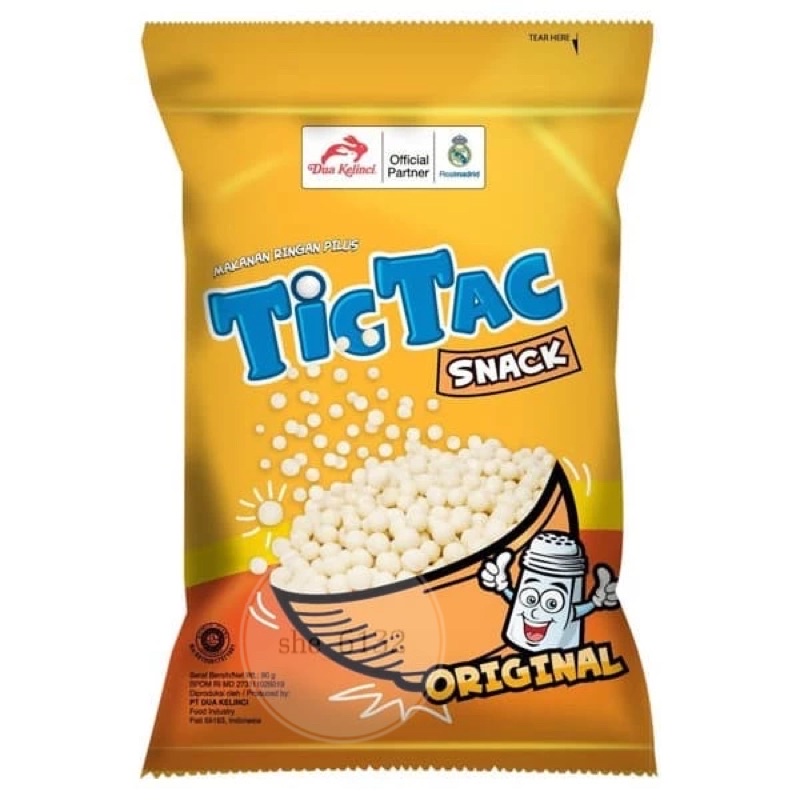 TICTAC tic tac CASSAVA SNACK | 蝦皮購物