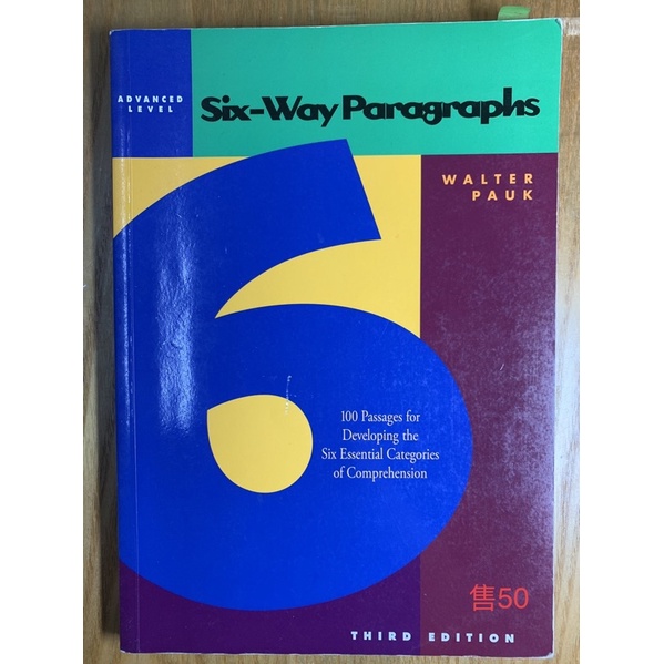 英文 閱讀 six way paragraphs advanced level third edition | 蝦皮購物