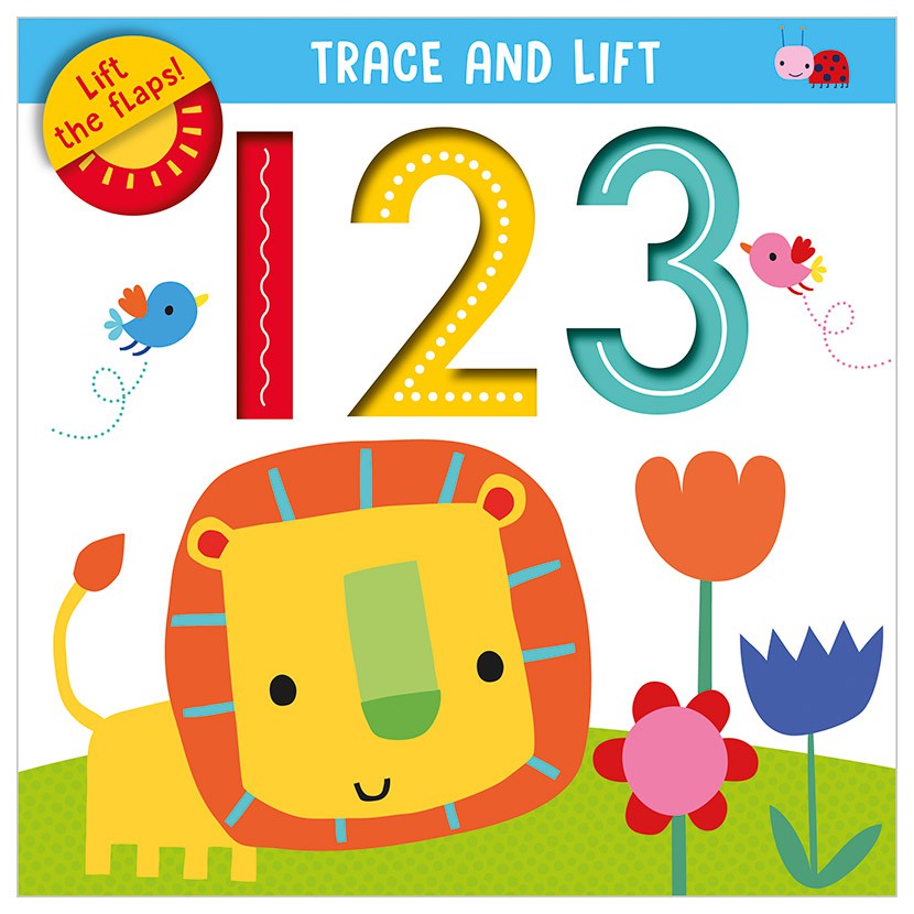 【樣書】 Trace and Lift: 1 2 3 英文童書 硬頁書 翻翻書 | 蝦皮購物