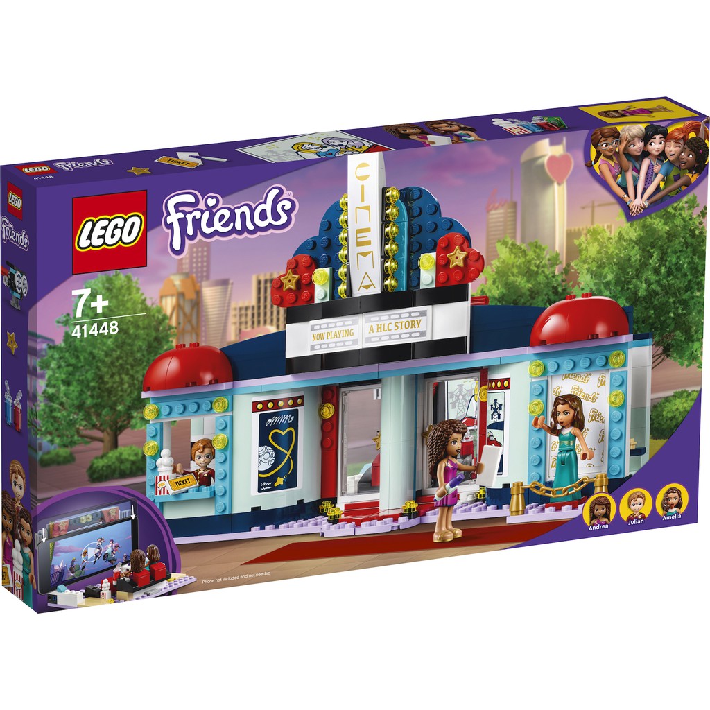 BRICK PAPA / LEGO 41448 Heartlake City Movie Theatre | 蝦皮購物