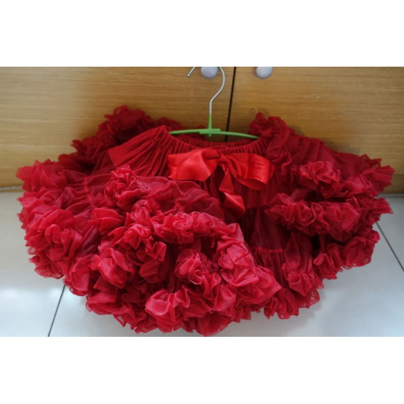 美國品牌Chic Baby Rose 正紅色 澎澎裙 現貨出清 | 蝦皮購物