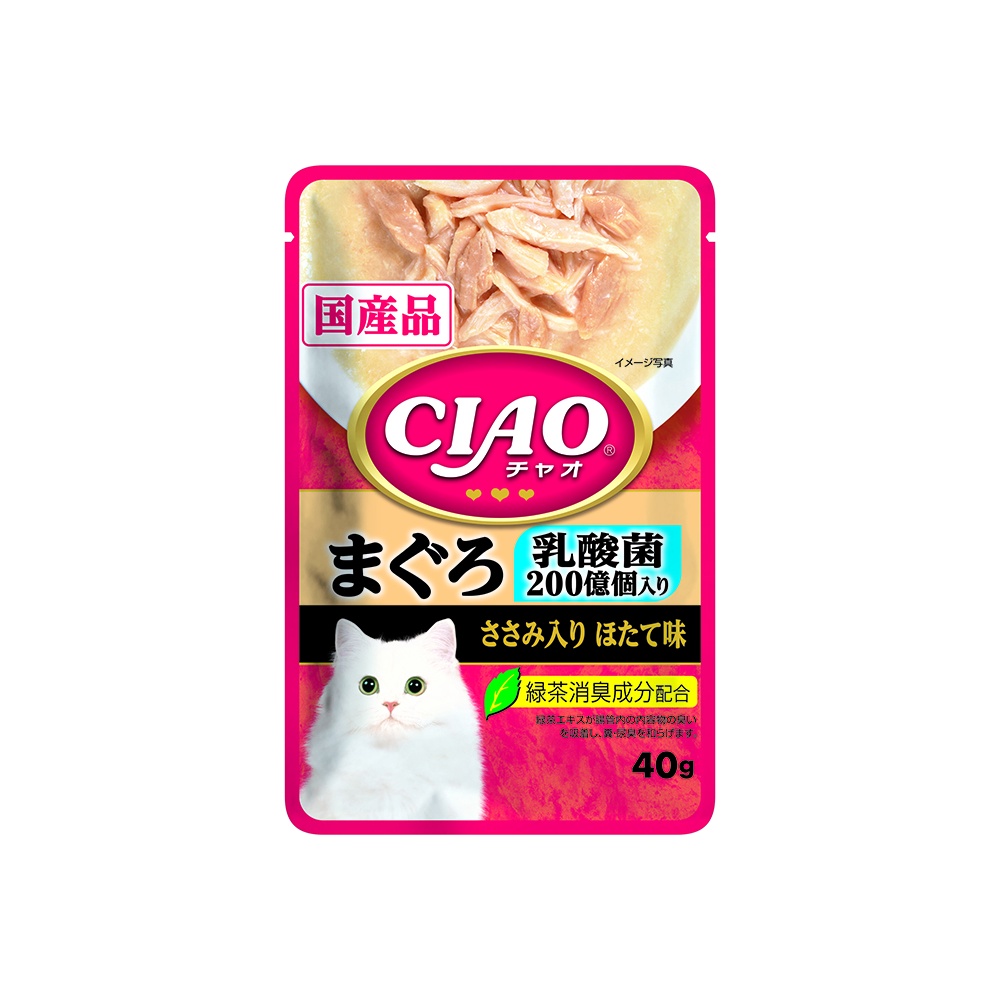 INABA CIAO 巧餐包 鮪魚乳酸菌 40g【Donki日本唐吉訶德】 | 蝦皮購物