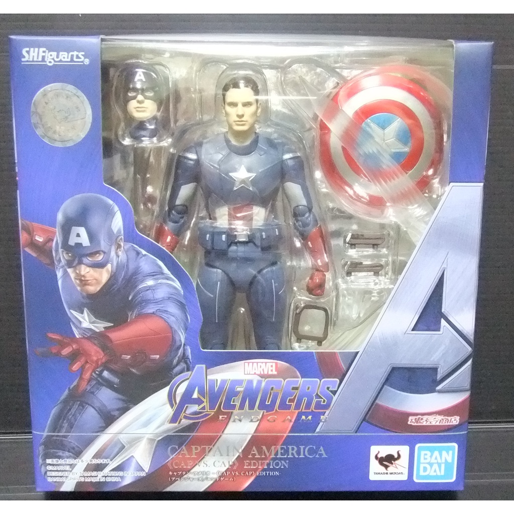 萬代 S.H.Figuarts SHF 魂商店限定 復仇者聯盟 美國隊長 對決版 CAP VS. CA | 蝦皮購物