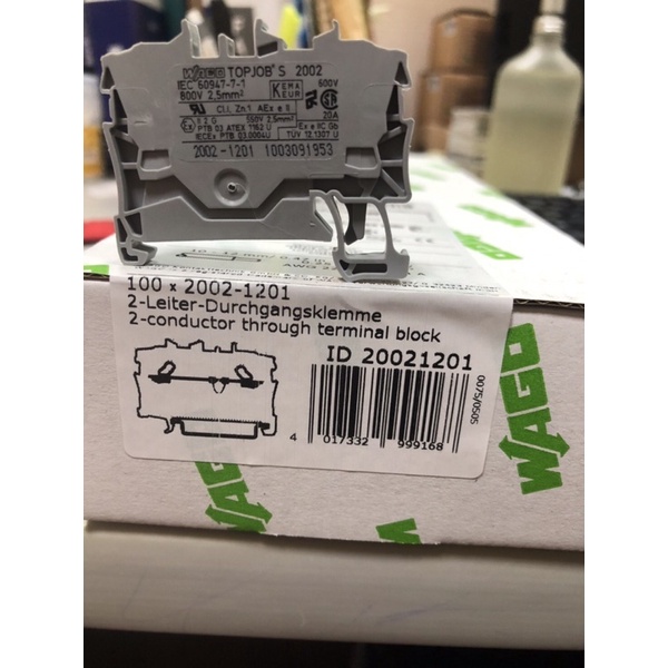 旺科 端子台2002-1201 WAGO 現貨 | 蝦皮購物