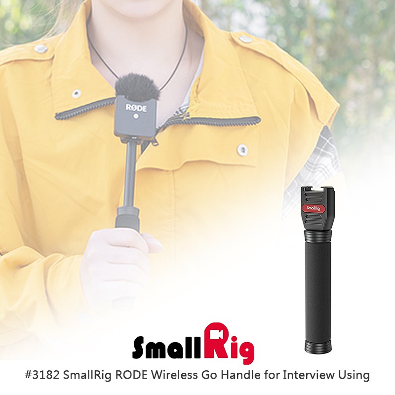 三重☆大人氣☆ SmallRig 3182 麥克風 專用 延長桿 手柄 for RODE Wireless Go | 蝦皮購物
