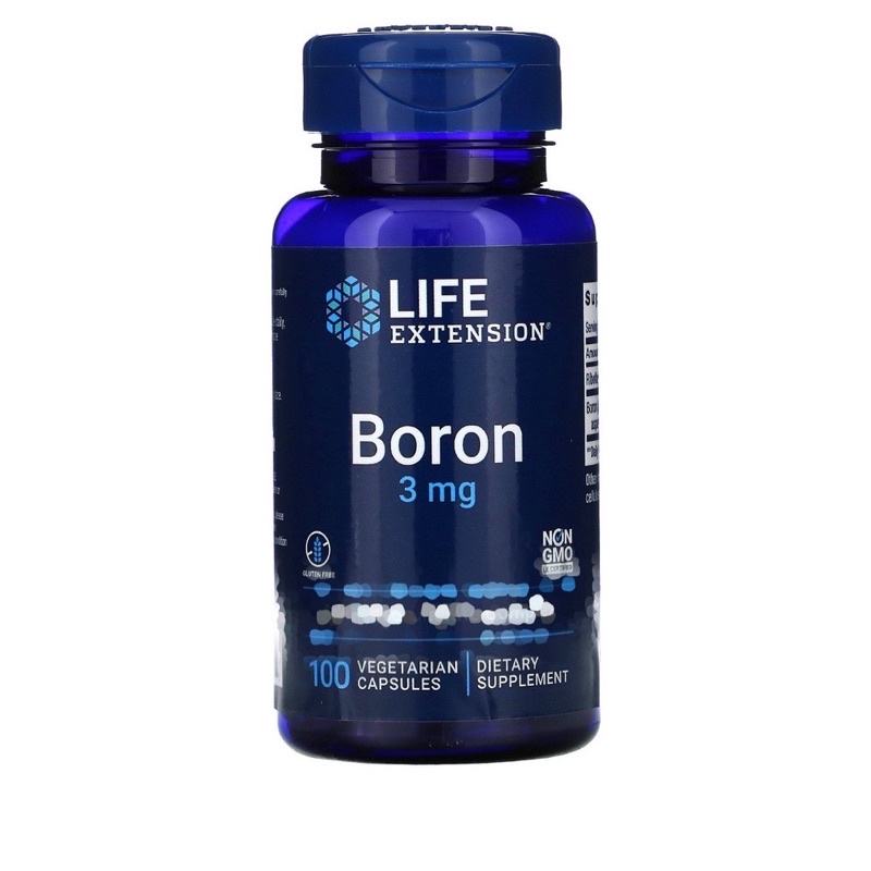 【🈵️千免運】life extension Boron 硼 3mg 100顆 檸檬酸硼、天冬氨酸硼、甘氨酸硼 睪固酮促進 | 蝦皮購物