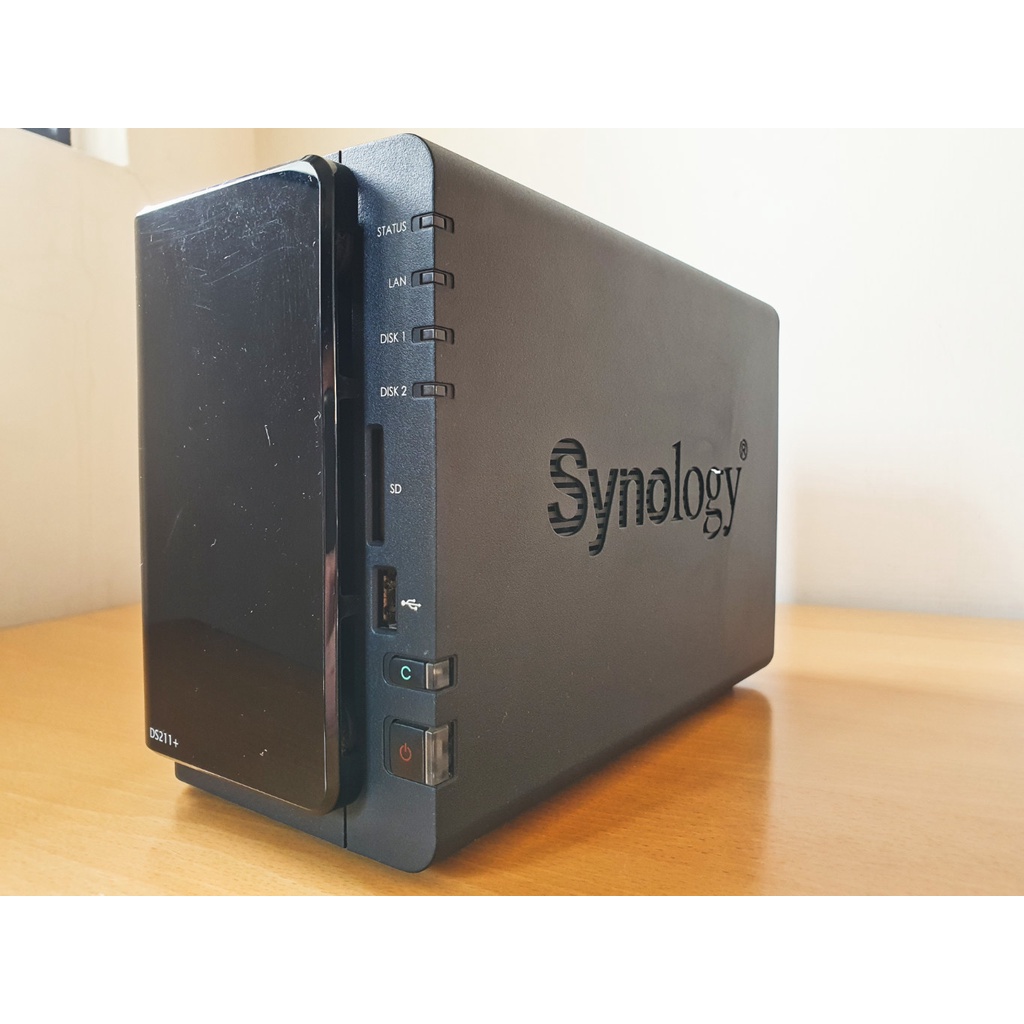 Synology 群暉科技 DiskStation DS211+ NAS 網路儲存伺服器 (無硬碟) | 蝦皮購物
