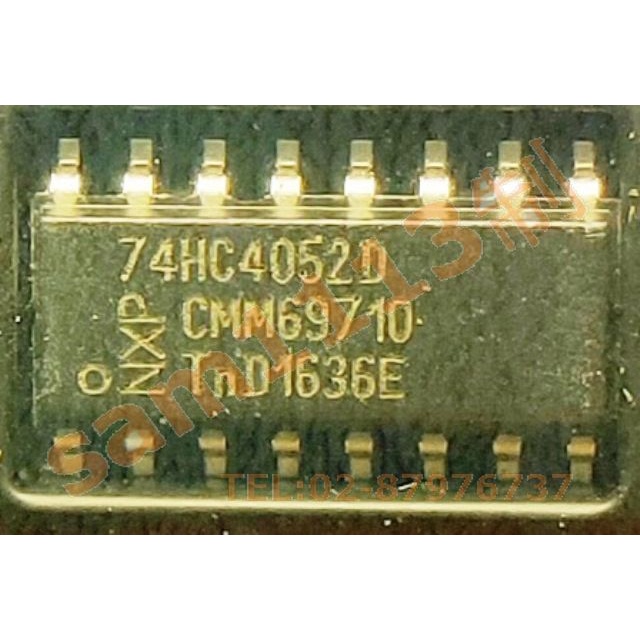 113邏輯閘 74HC4052 D SOP-16 NXP 雙4道模擬多工解複 CD74HC4052 >>10個 | 蝦皮購物