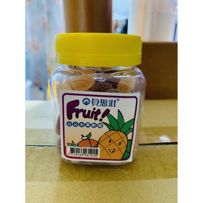 貝思壯QQ水果軟糖 100g~200g | 蝦皮購物