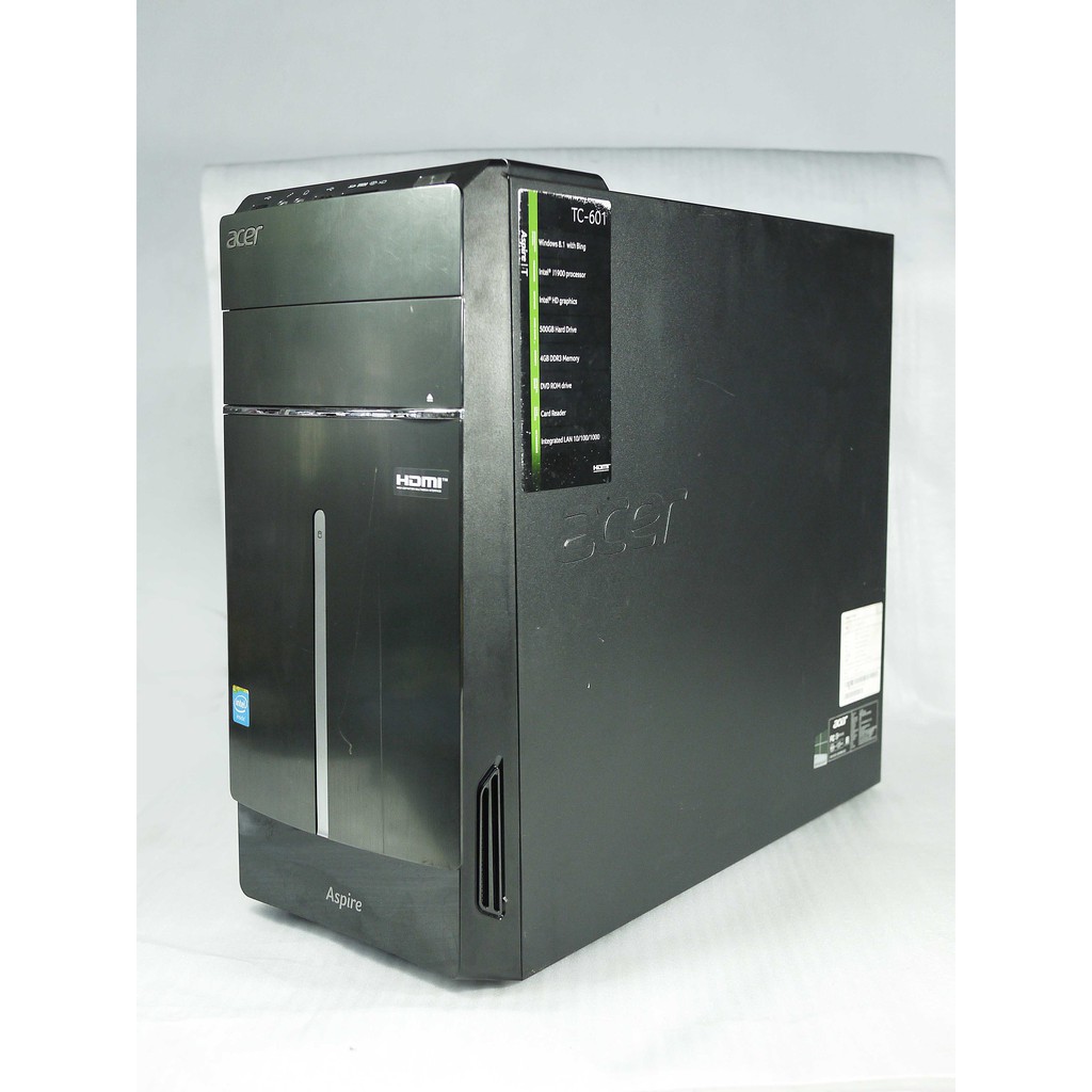 Acer TC-601 / J1900 / 8GB /500G/WIN8.1正式版 四核心主機 | 蝦皮購物