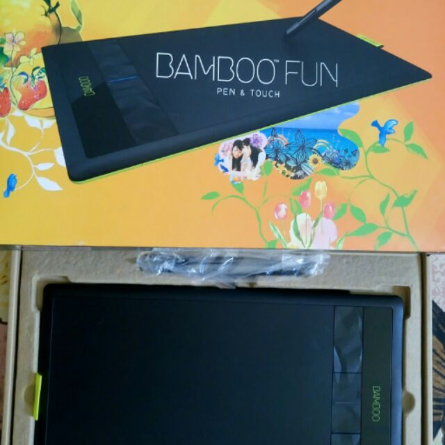 [CTH-670] Wacom Bamboo 萊姆綠-繪圖板 | 蝦皮購物